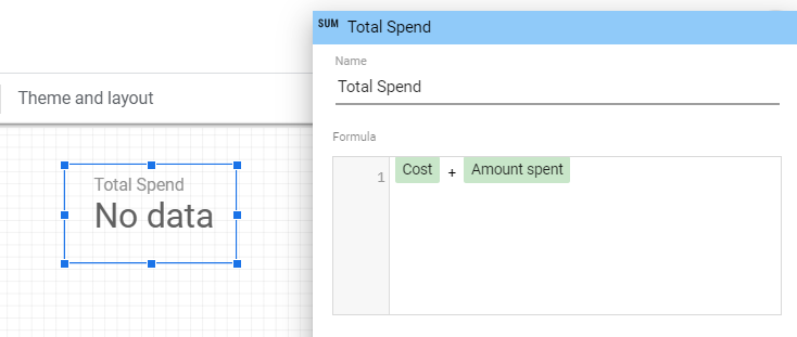 Data Studio Convert NULL Values To Zero For Calculated Fields