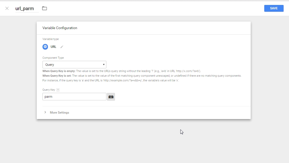 Extracting URL Parameter with GTM